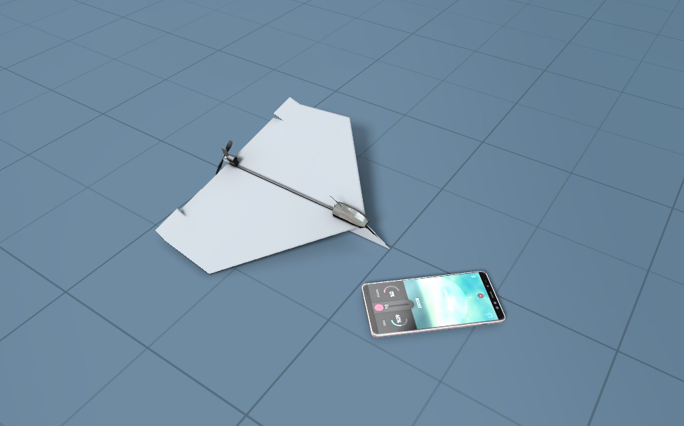 Pilóta nélküli légijárművek (UAV) - 3D-modell - Mozaik digitális ...