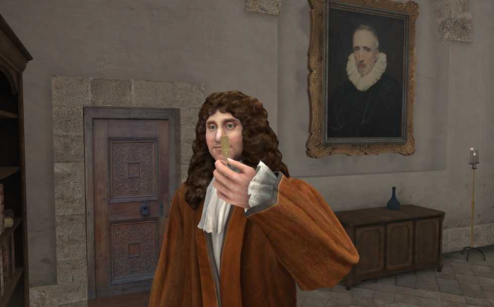 A mikroszkóp feltalálása: Hooke és Leeuwenhoek - 3D-modell - Mozaik ...