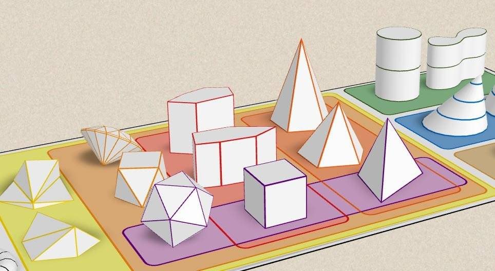 Prisms - 3D scene - Mozaik Digital Education and Learning