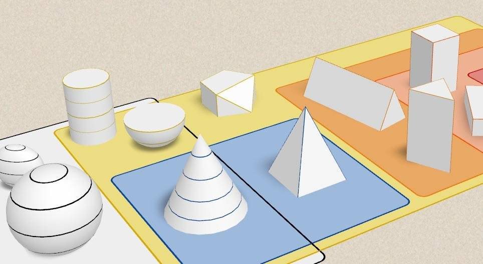 Prisms - 3D scene - Mozaik Digital Education and Learning