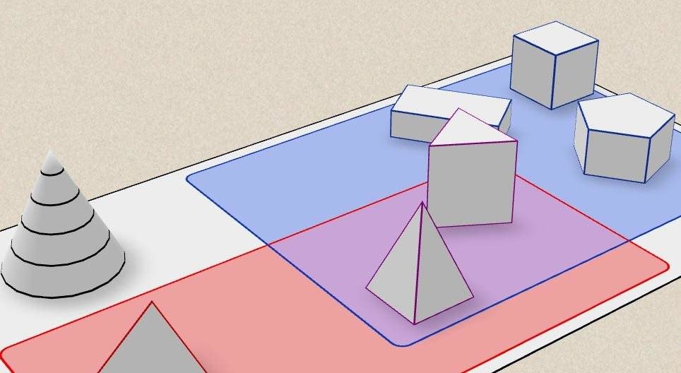 Prisms - 3D scene - Mozaik Digital Education and Learning